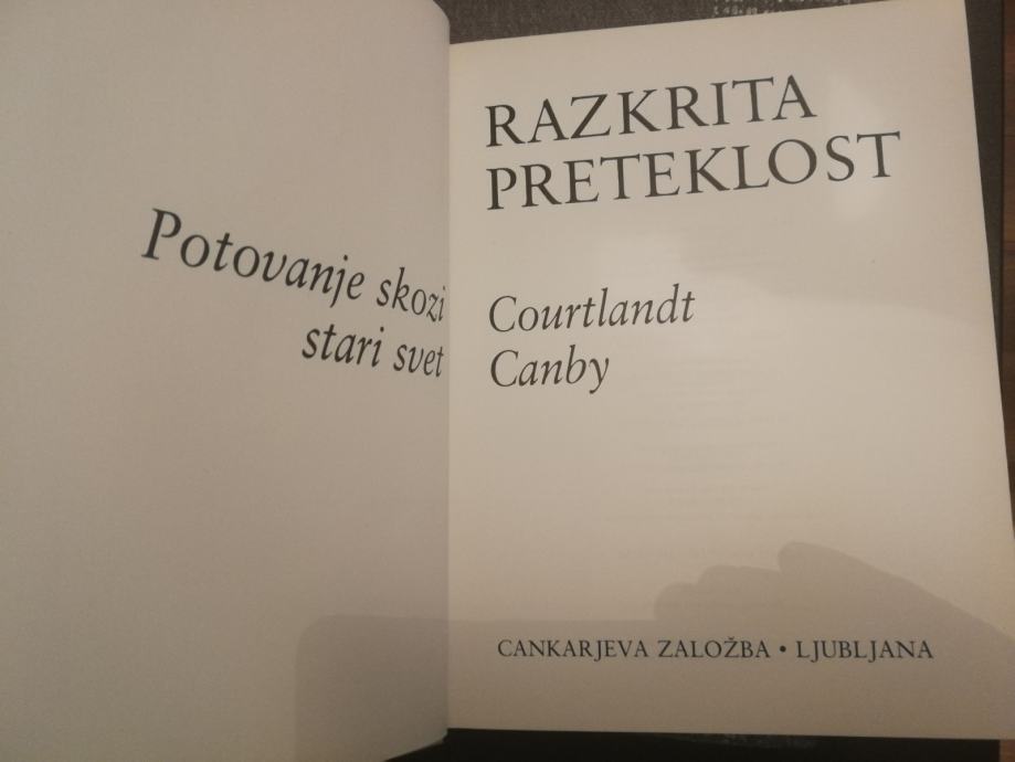 Courtland Canby, Potovanje skozi stari svet