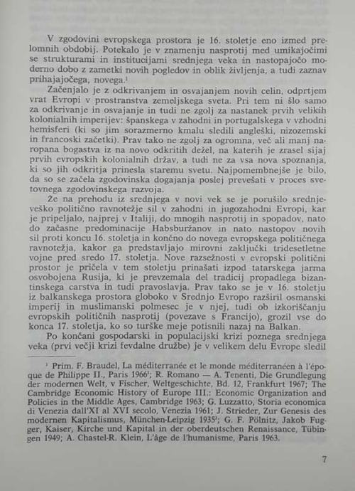 SLOVENSKE DEŽELE IN ZGODNJI KAPITALIZEM, Ferdo Gestrin