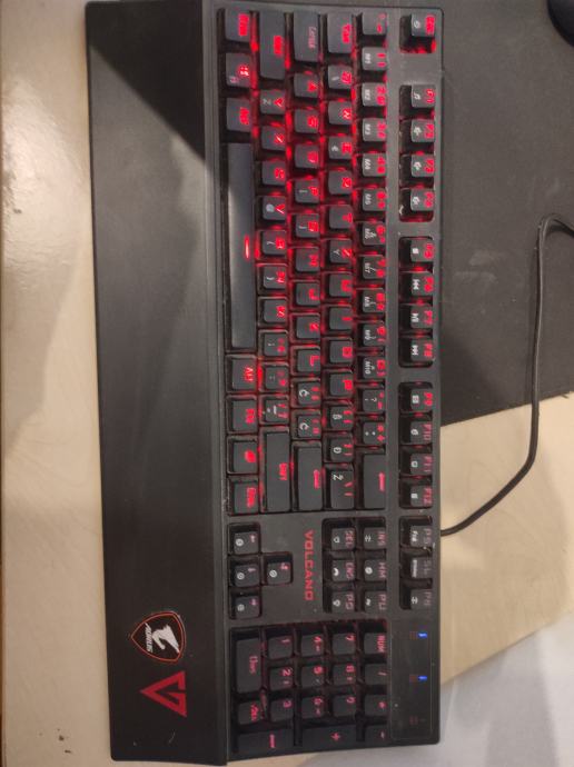 Tipkovnica Volcano Gamer Mechanical