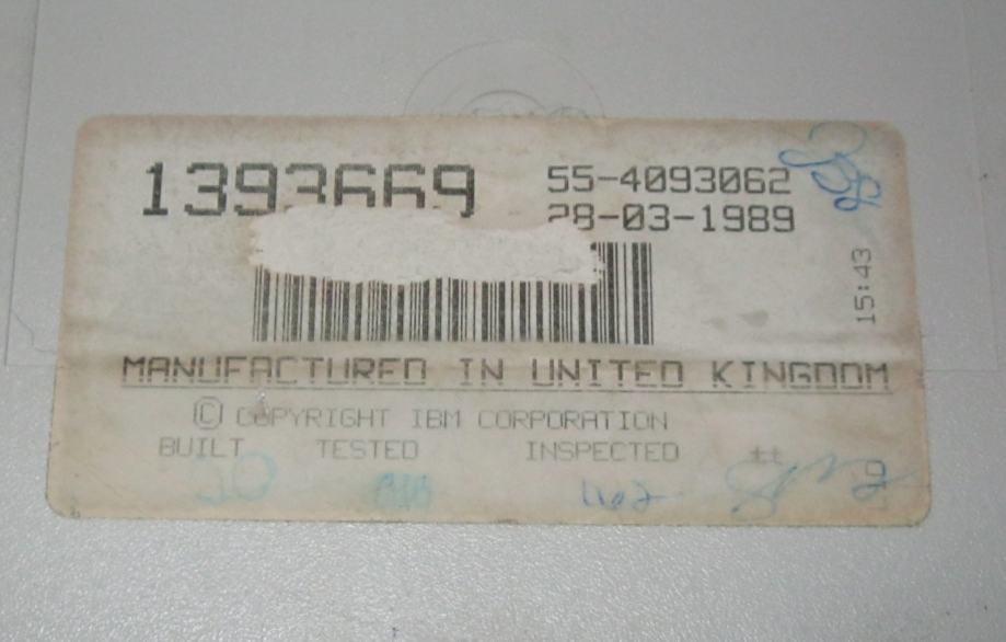 Mehanska tipkovnica IBM Model M PS/2 letnik 1989