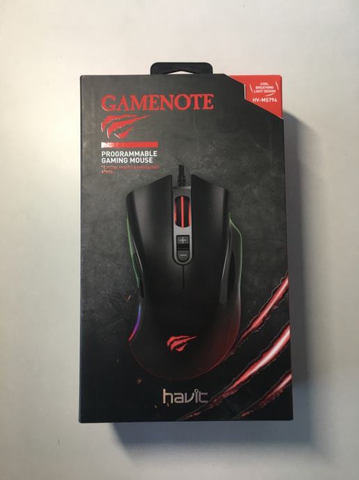 Redragon gaming tipkovnica, Havit gaming miška in Robox podloga