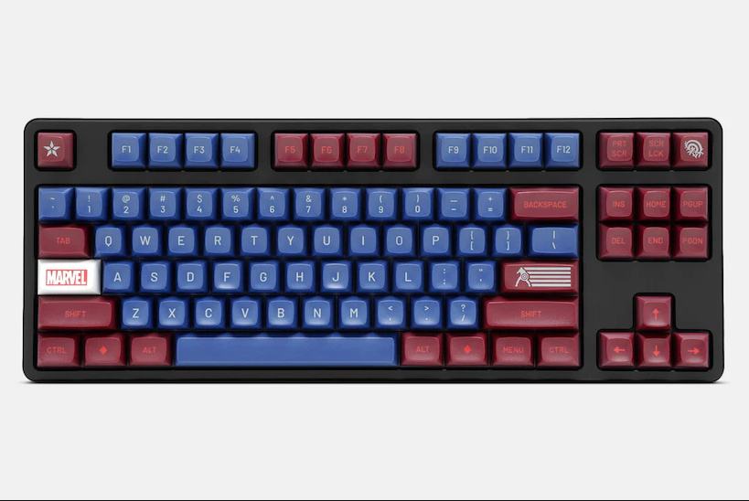 Tipke za tipkovnico captain america