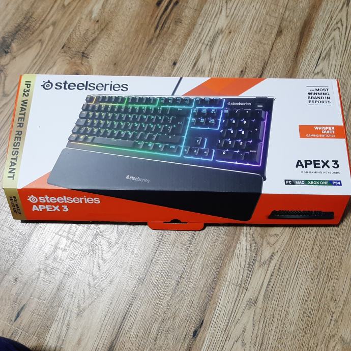 Tipkovnica Steelseries Apex 3