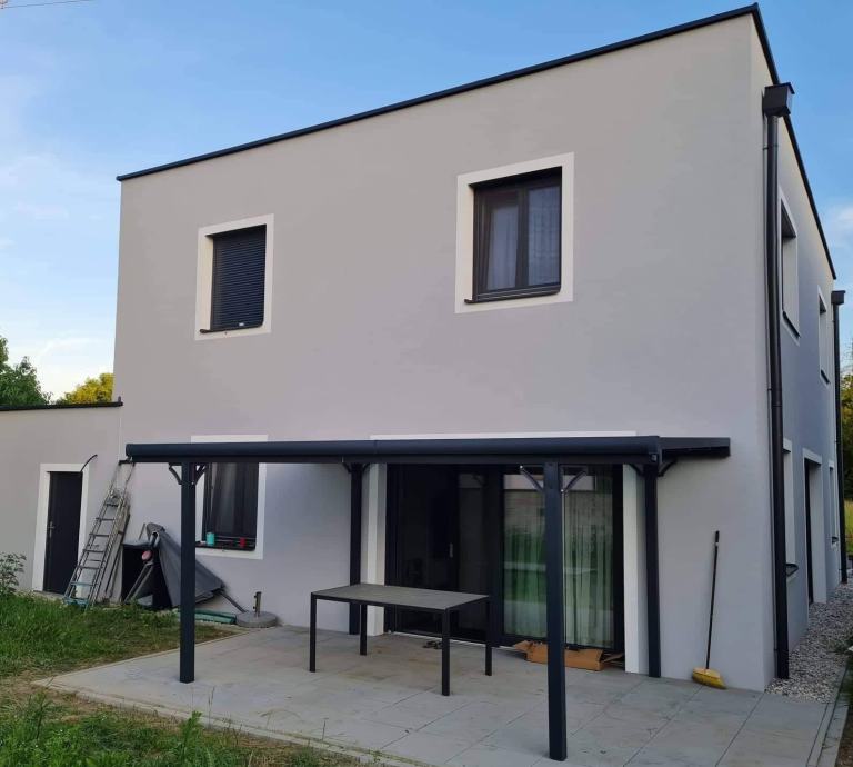 Alu Pergola za teraso, vrt ali nadstrešek za avto, 5x3m