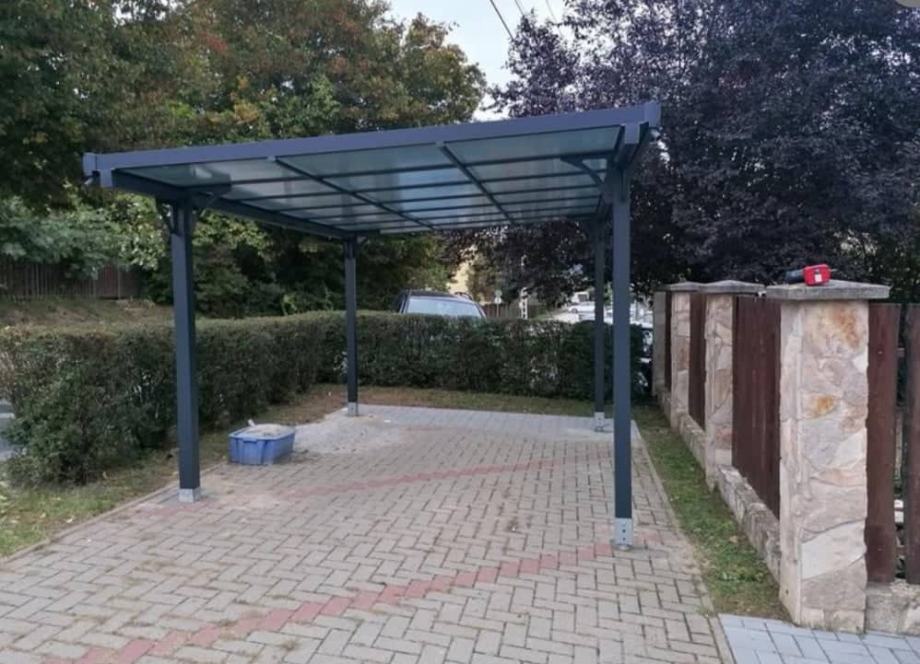 Alu Pergola za teraso, vrt ali nadstrešek za avto, 5x3m