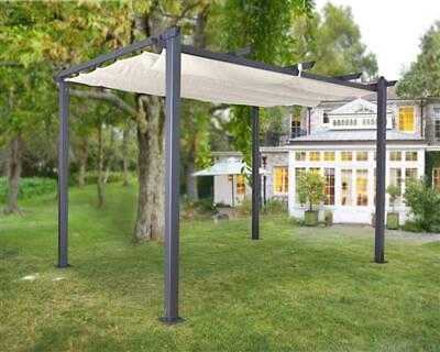 Pavillon Luxor 3x4, Pergola za zaščito pred soncem, Terasa za vrt, Vrt