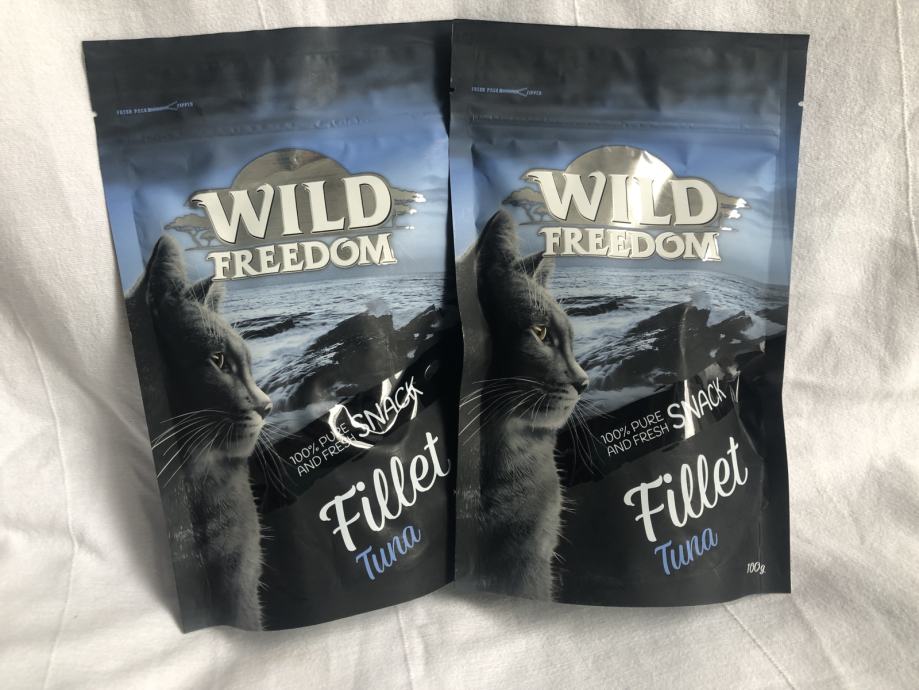 Mačji prigrizek WildFreedom,100% tuna(NOVO)