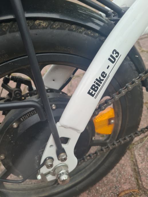 Zložljivo električno kolo, ebike U3, 42V, 25km/h,