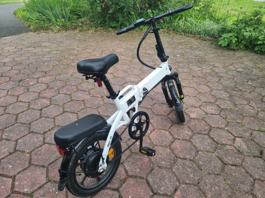 Zložljivo električno kolo, ebike U3, 42V, 25km/h,