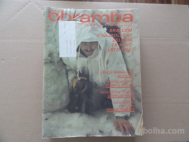 NAŠA OBRAMBA, LETNIK 1985