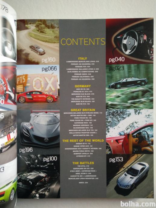 BBC books: Top Gear Supercars -The worlds fastest cars