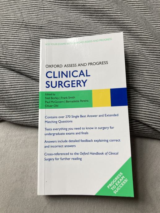 Oxford handbook of CLINICAL SURGERY + practice book