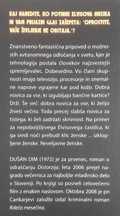 OPROSTITE, VAŠE ŽIVLJENJE NE OBSTAJA, Dušan Dim