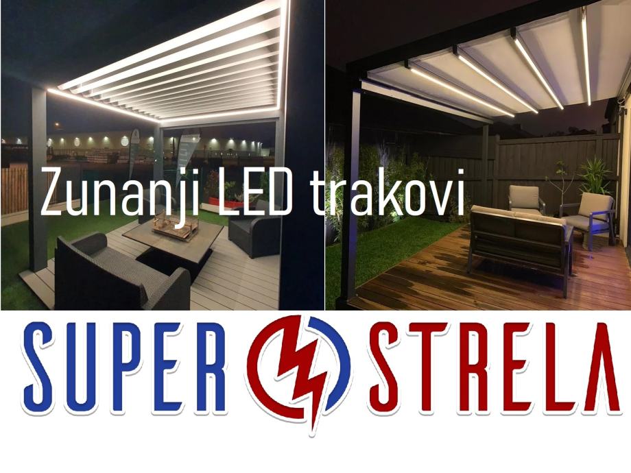 Zunanji LED trakovi / vodotesni LED trakovi / voodporni LED trak
