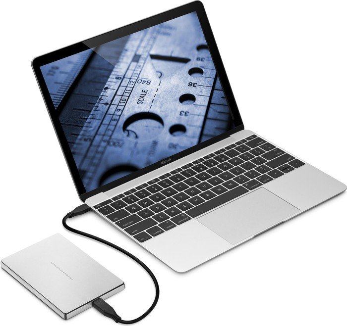 LaCie Porsche Design P9227 Mobile Drive 1TB, USB-C 3.0