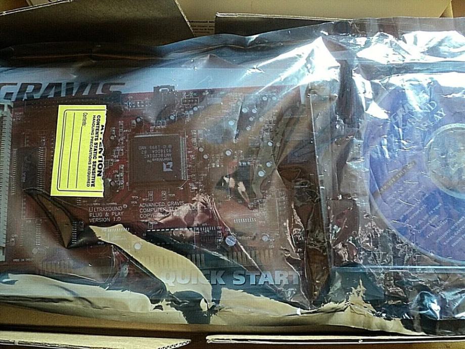 GRAVIS ULTRASOUND (GUS) Plug & Play Wavetable PC Sound Card