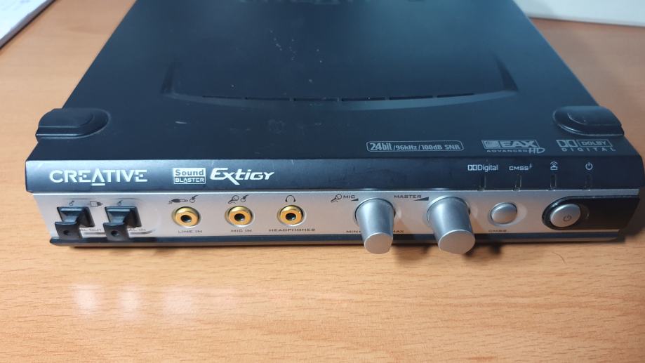 Prodam CREATIVE Sound Blaster Extigy SB0130