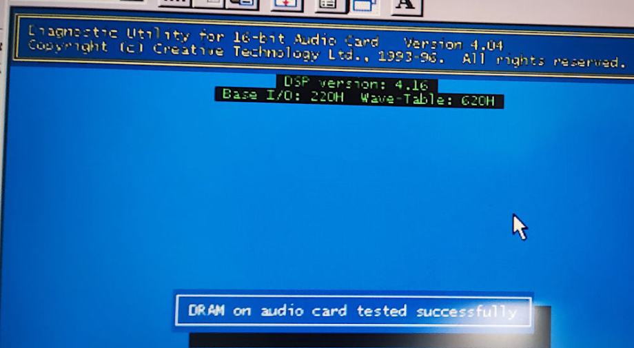 Retro zvočna audio kart Creative Sound Blaster AWE64 GOLD ISA CT4390