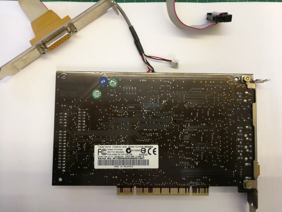 Sound Blaster Audigy 2 ZS SB0350 Zvočna kartica