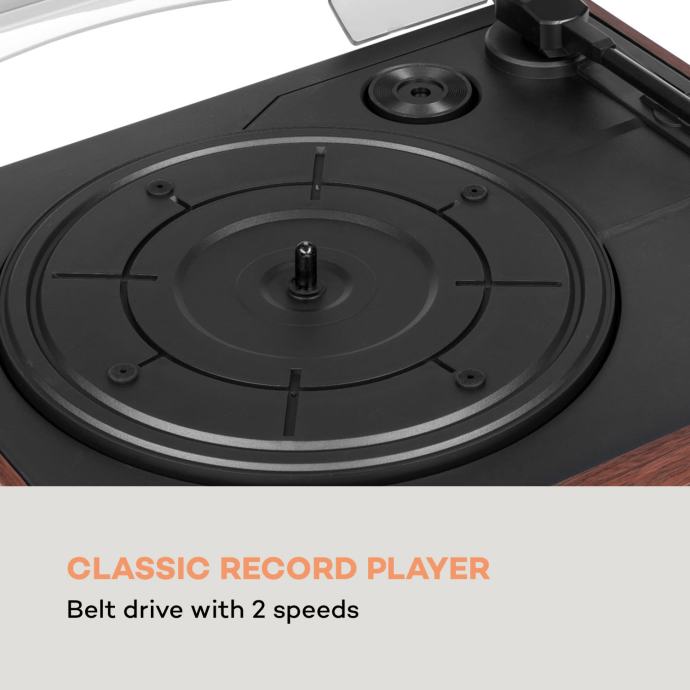 Auna 388-BT Wood stereo sistem, Les