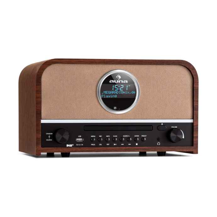 Auna auna Columbia, radio DAB, 60 W, CD predvajalnik, DAB+/ UKW spreje