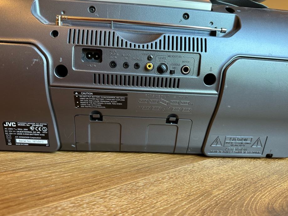 JVC RV-NB70 BOOMBLASTER