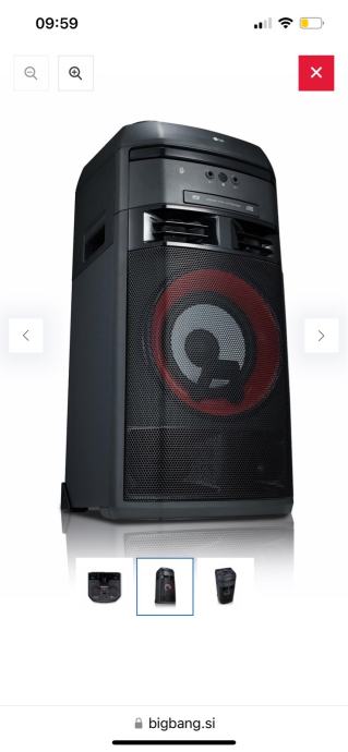 LG BOOM BOX 2000w