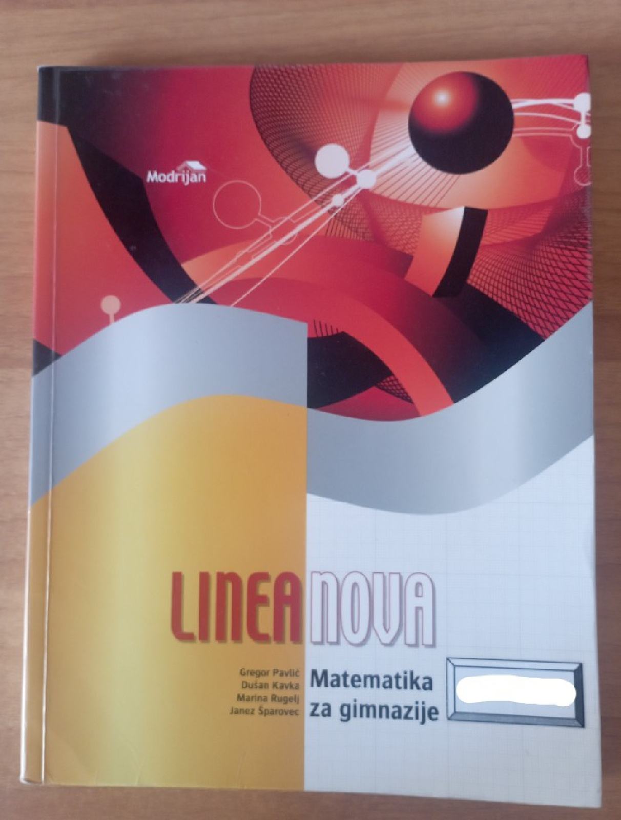 Linea nova (Matematika za gimnazije 1. letnik)