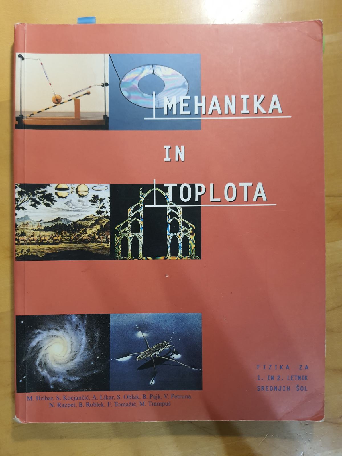 MEHANIKA IN TOPLOTA, učbenik
