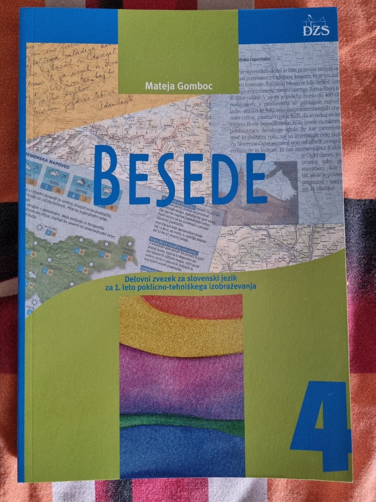 delovni zvezek besede 4