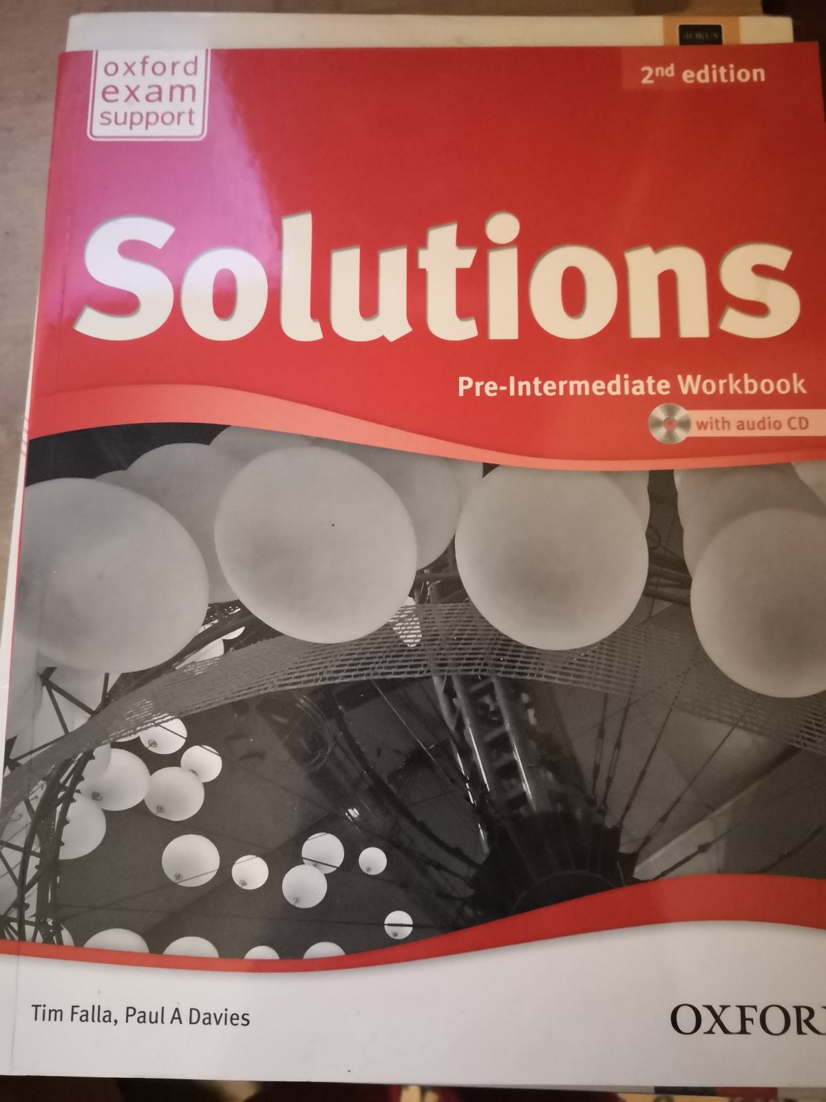 SOLUTIONS, Pre- Intermediate Workbook