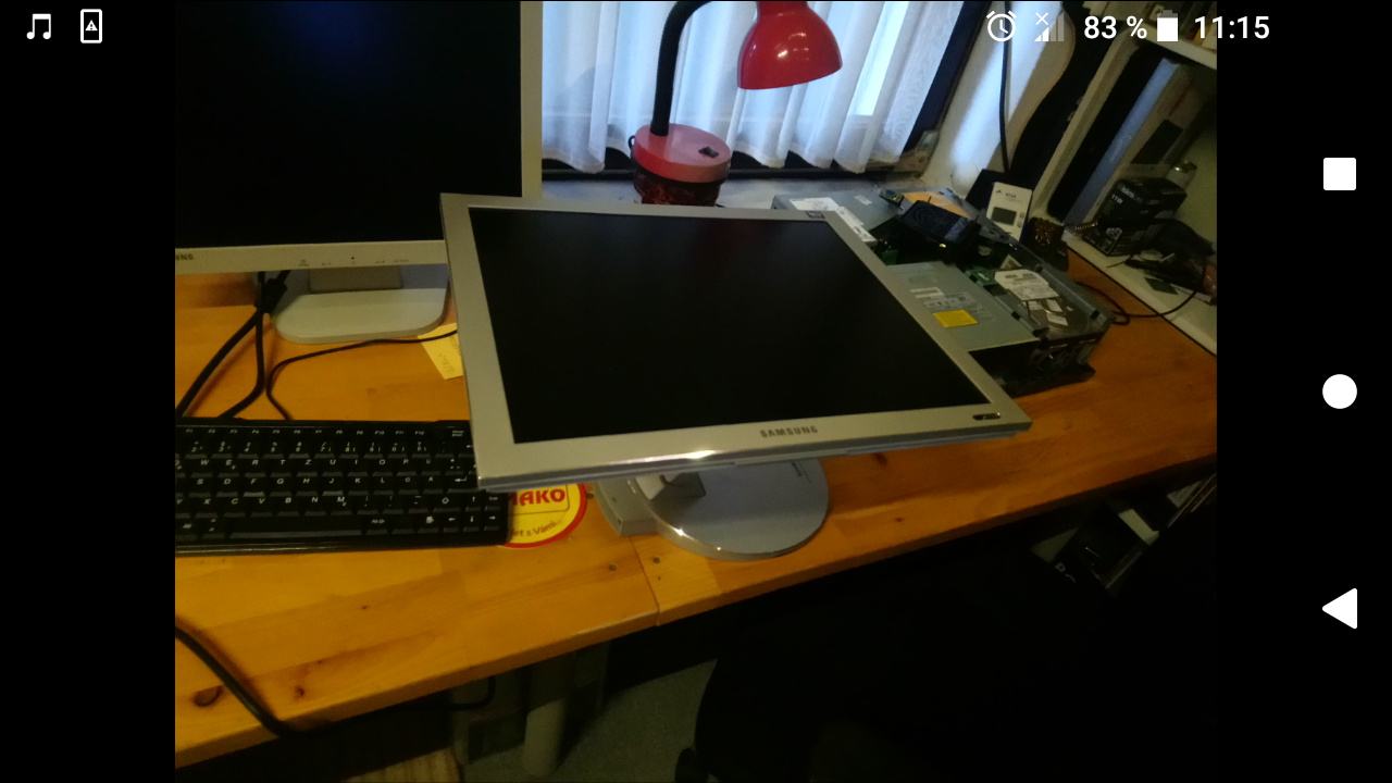 Samsung Syncmaster 173P S dual hinge Apple