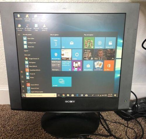 Odlično ohranjen LCD monitor 19 (Sony SDM-HX93) TFT matrika