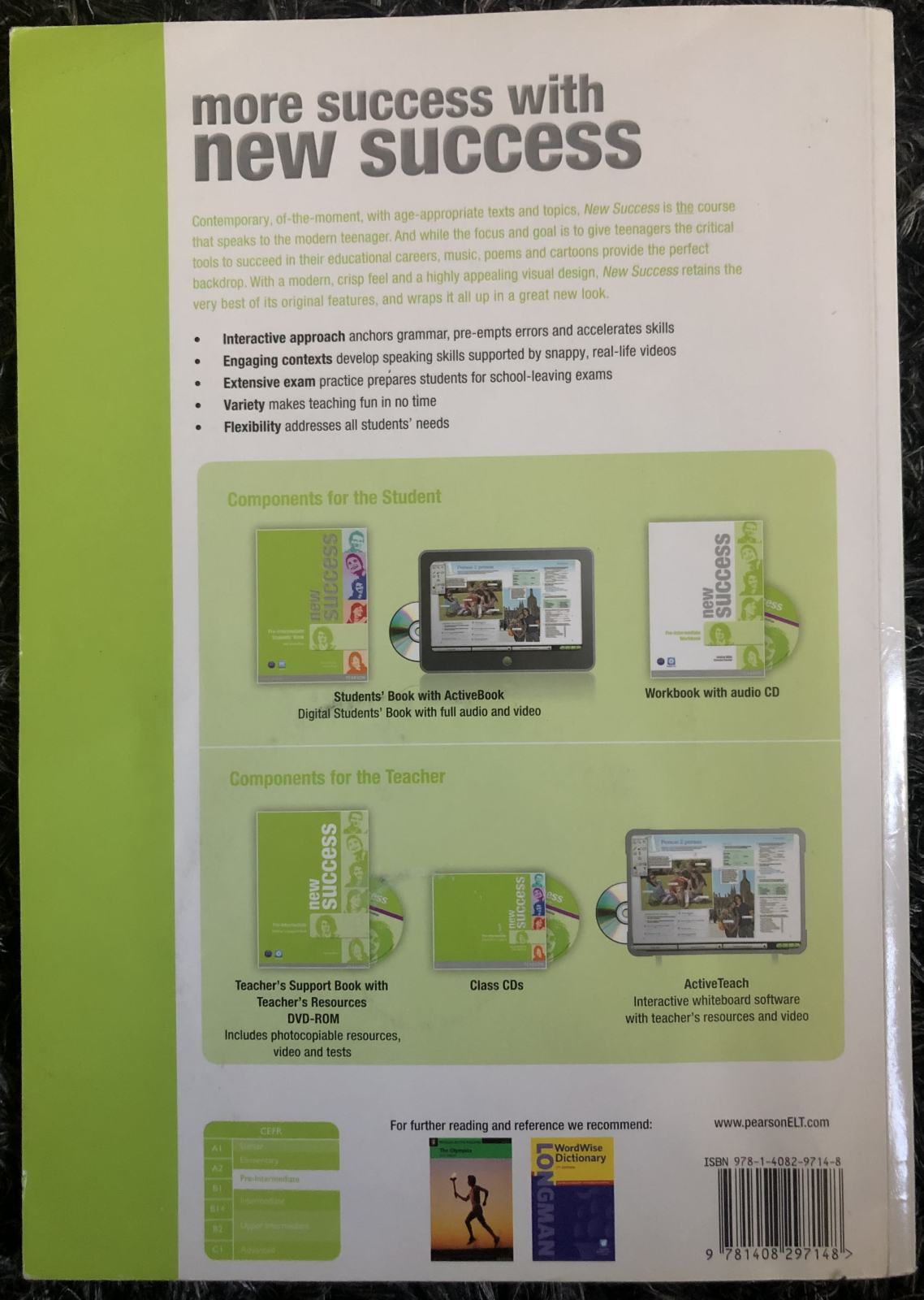 New success, Pre-intermediate workbook, L. White, D. Chandler