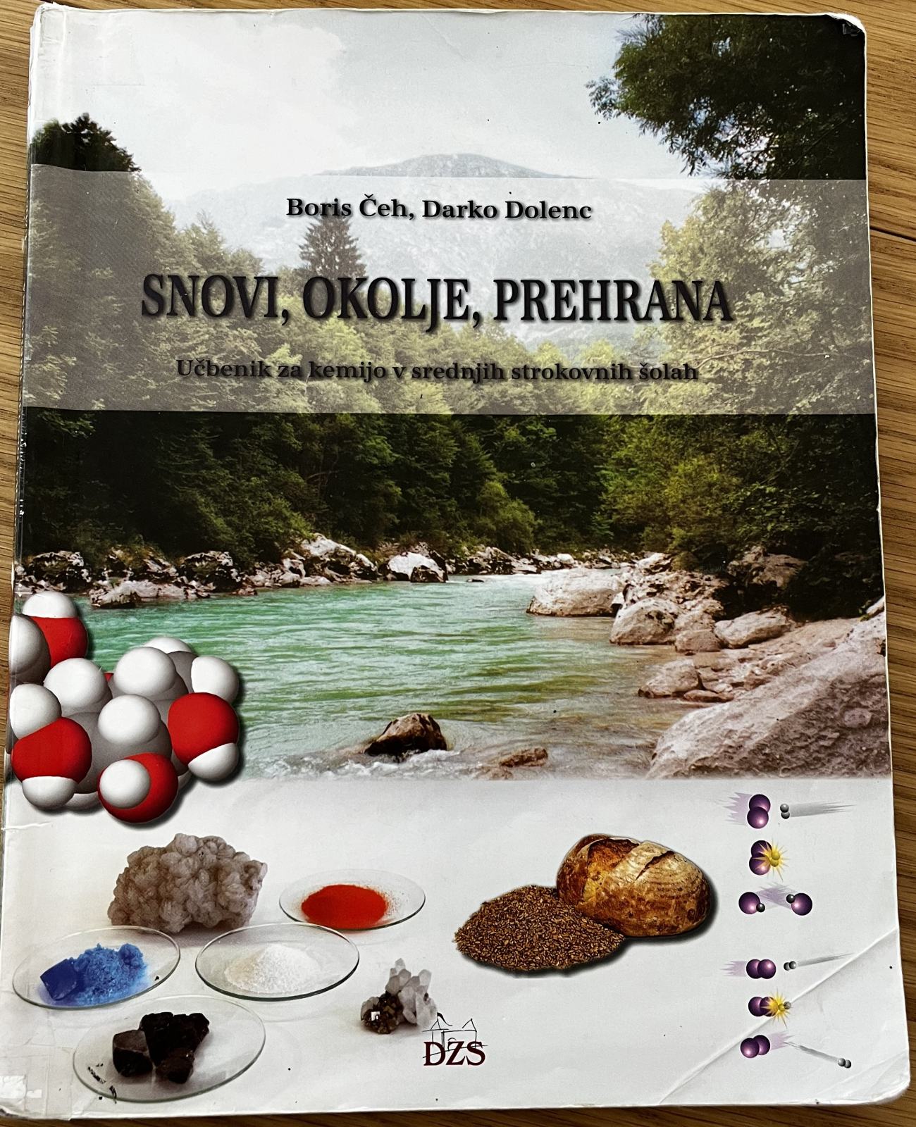 Učbenik Snovi, okolje, prehrana - Čeh, Dolenc