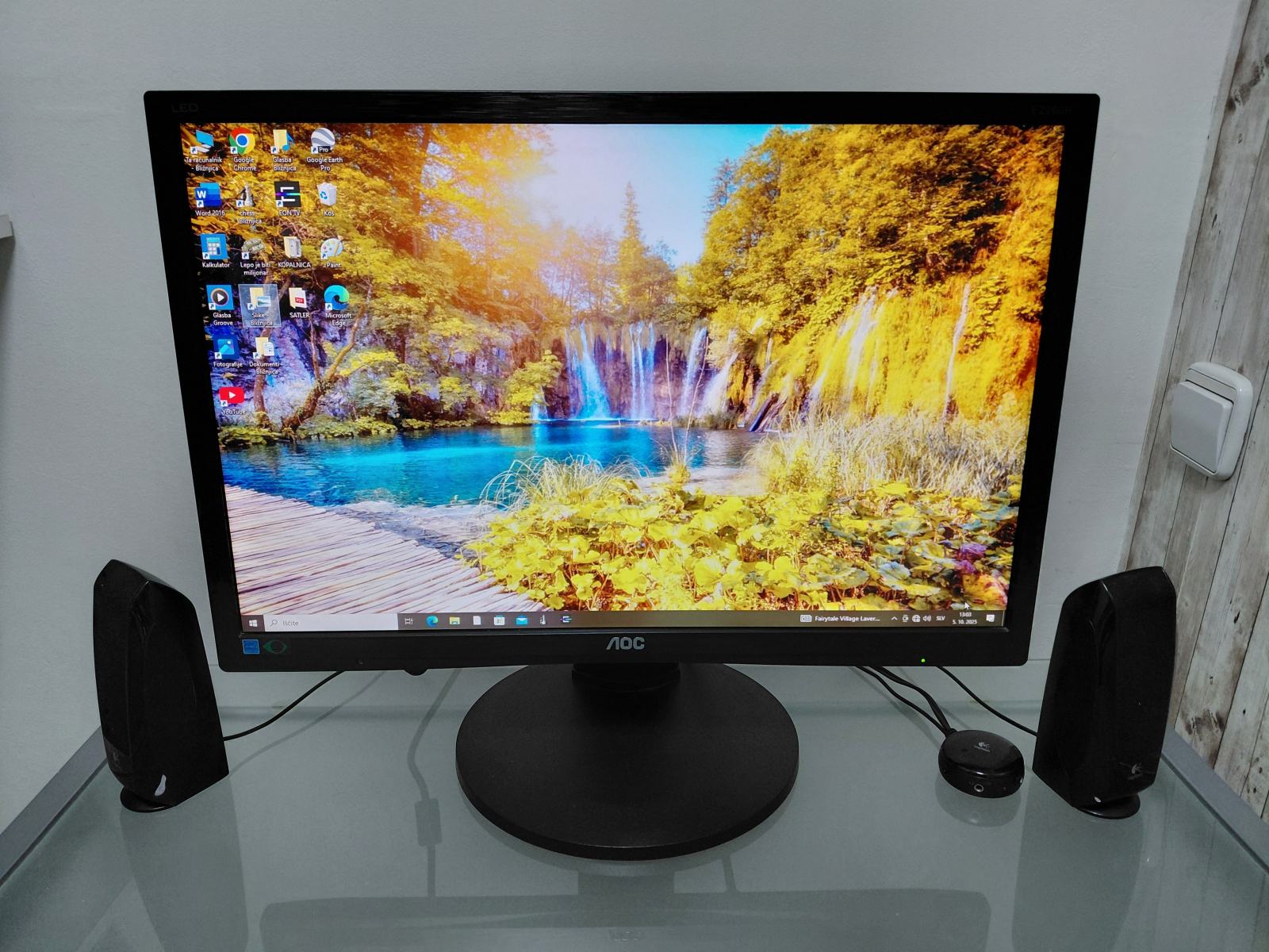 MONITOR AOC 24 LED-full HD, HDMI, USB