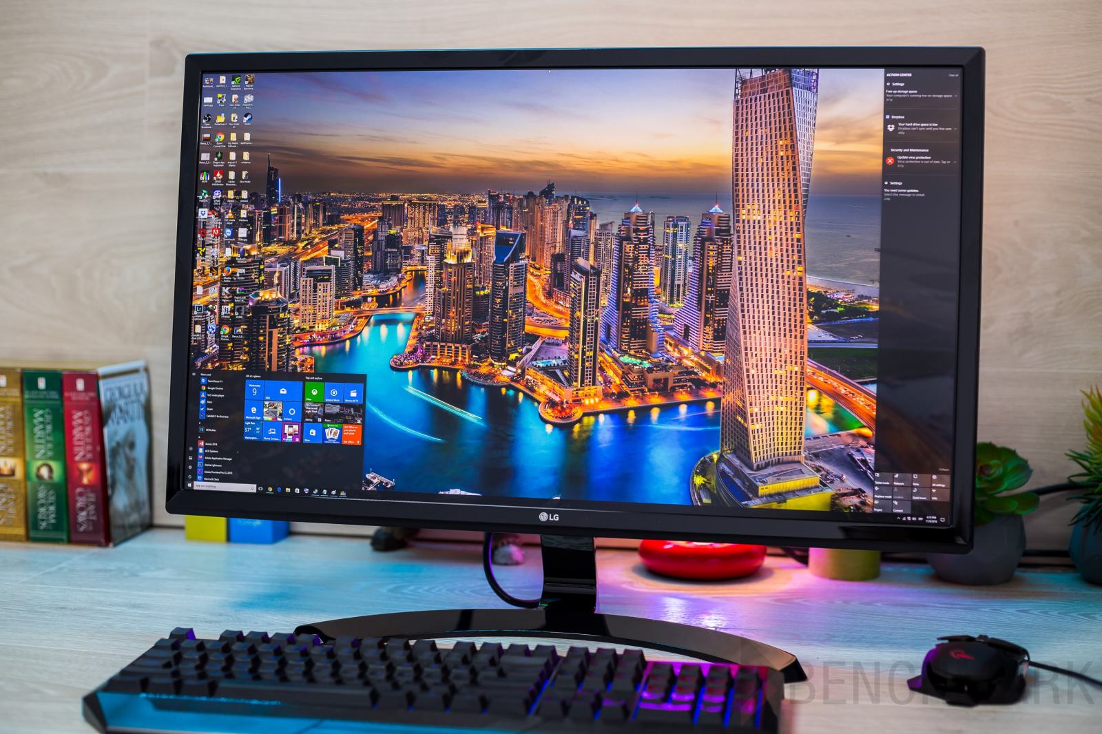 LG LED IPS 4K UHD gaming monitor 27UD58