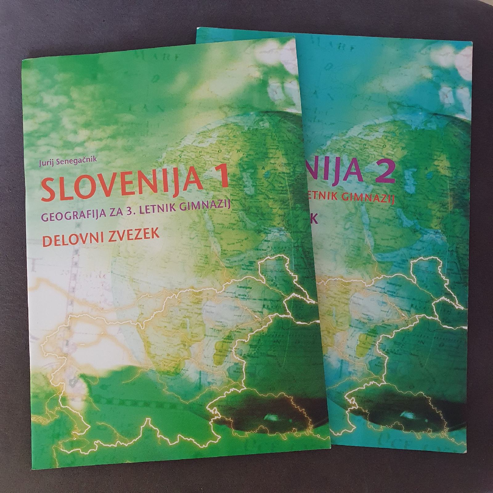 NOV delovni zvezek SLOVENIJA 1, SLOVENIJA 2