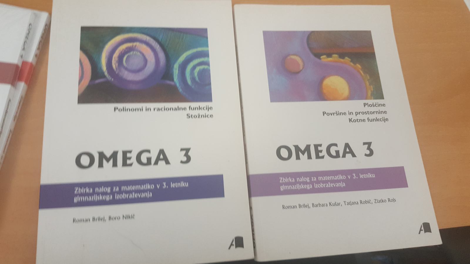 Omega 3 oba učbenika