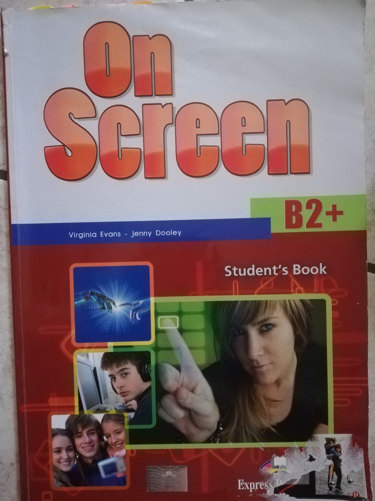 On Screen B2+ učbenik, delovni zvezek