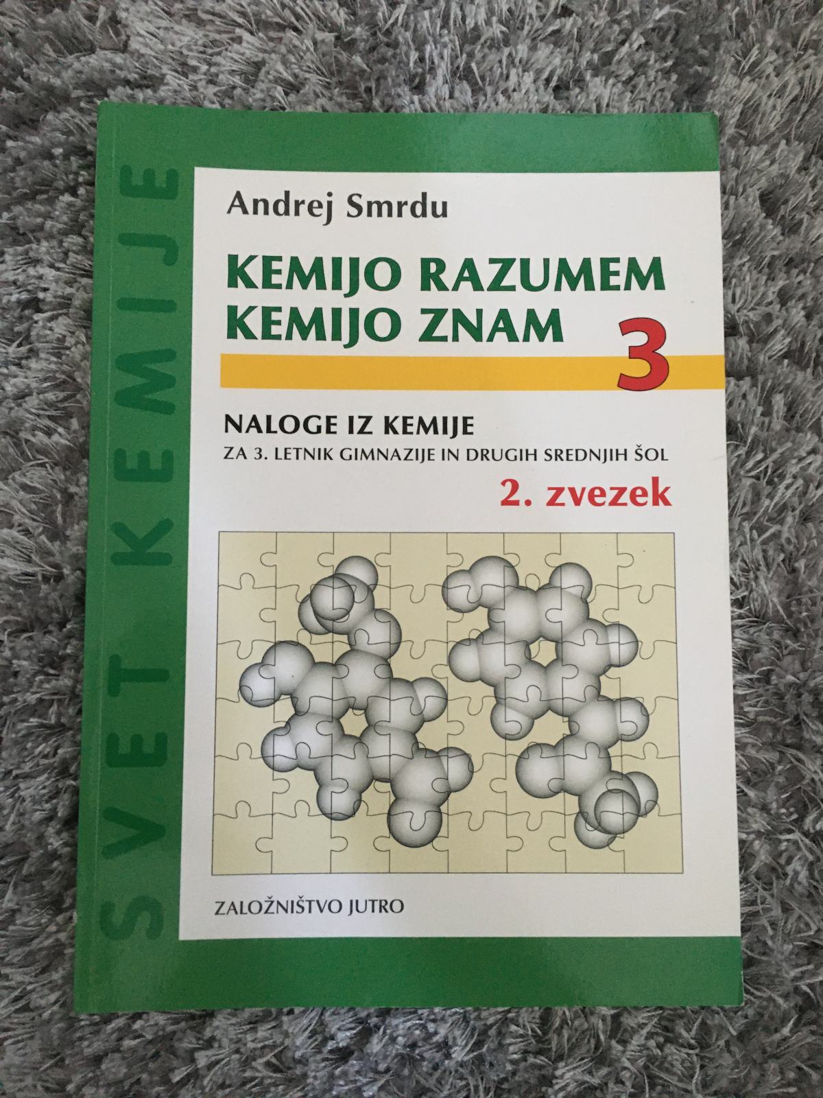 Učbeniki in delovni zvezki za gimnazije, 3. letnik