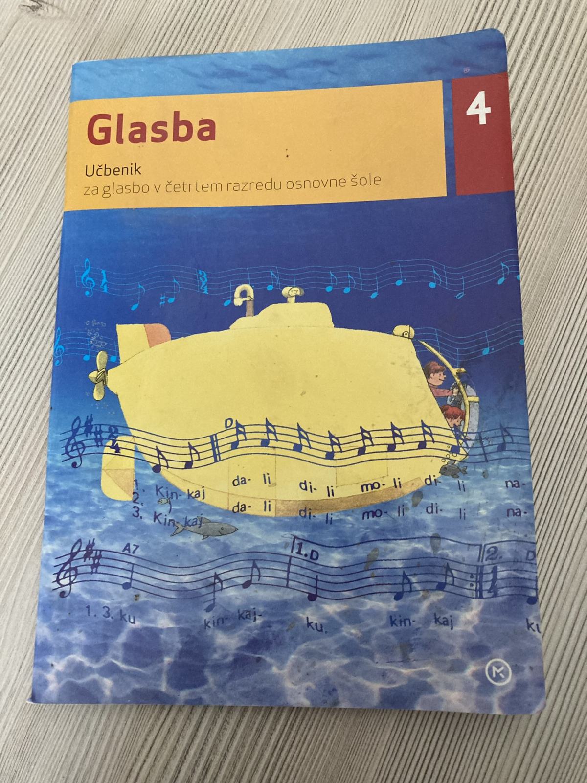 Glasba, učbenik za glasbo za 4. razred