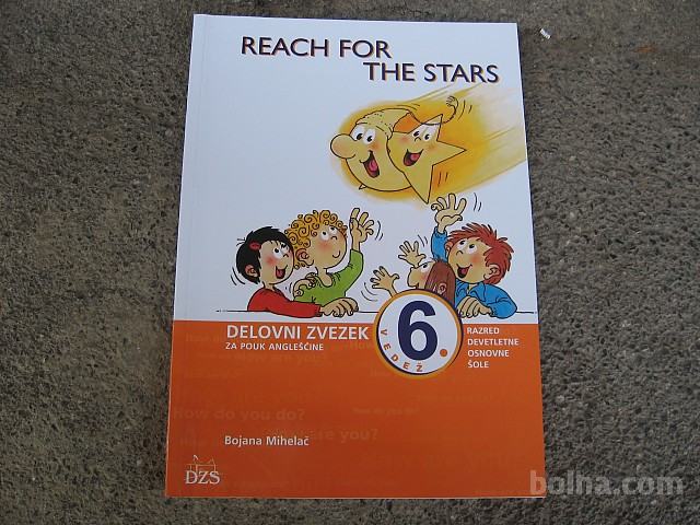 REACH FOR THE STARS 6 DEL. ZVEZEK
