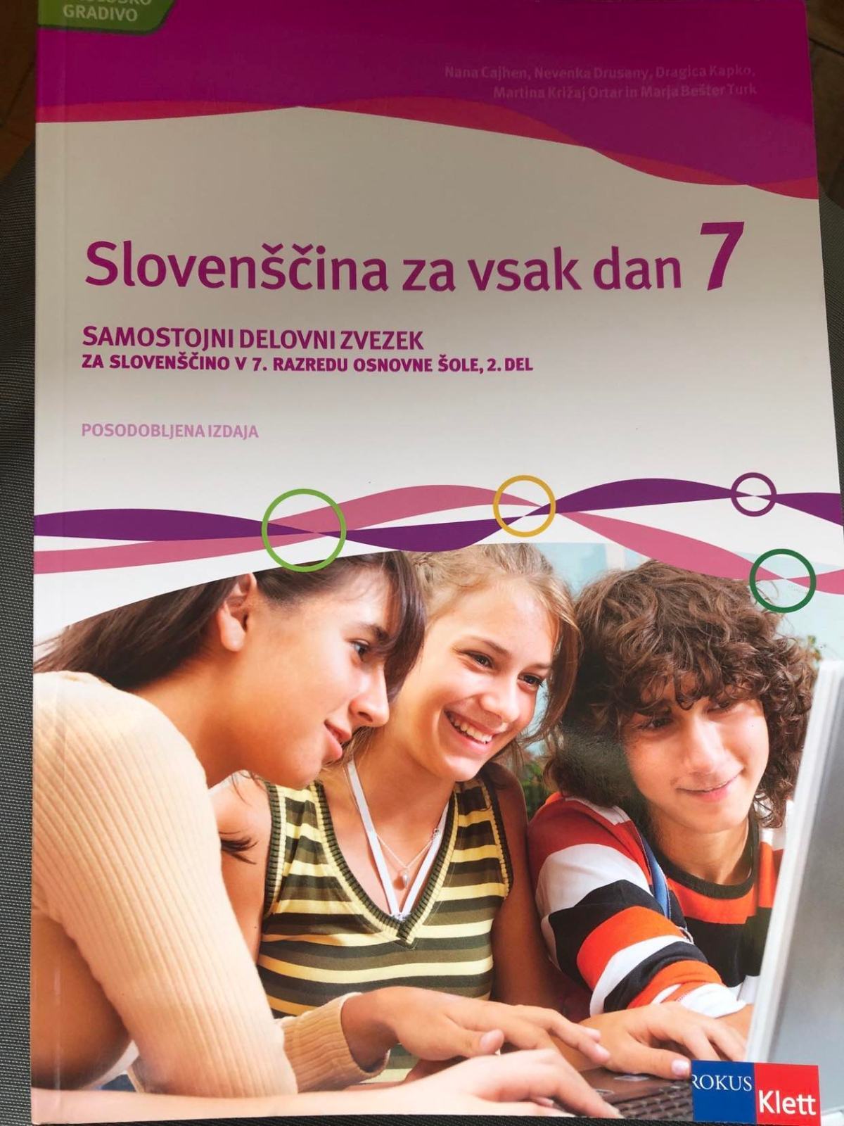 Delovni zvezek slovenščina za vsak dan 7