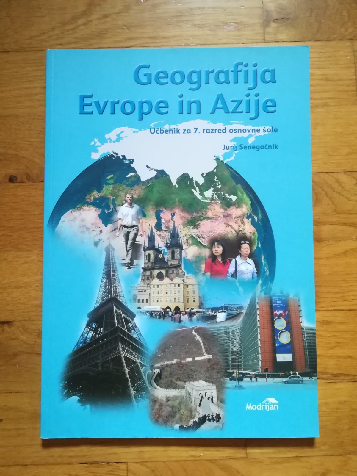 Jurij Senegačnik: Geografija Evrope in Azije