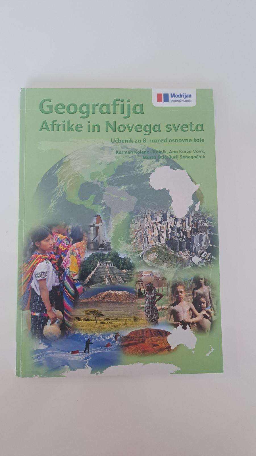 Geografija Afrike in Novega sveta - učbenik za 8 razred