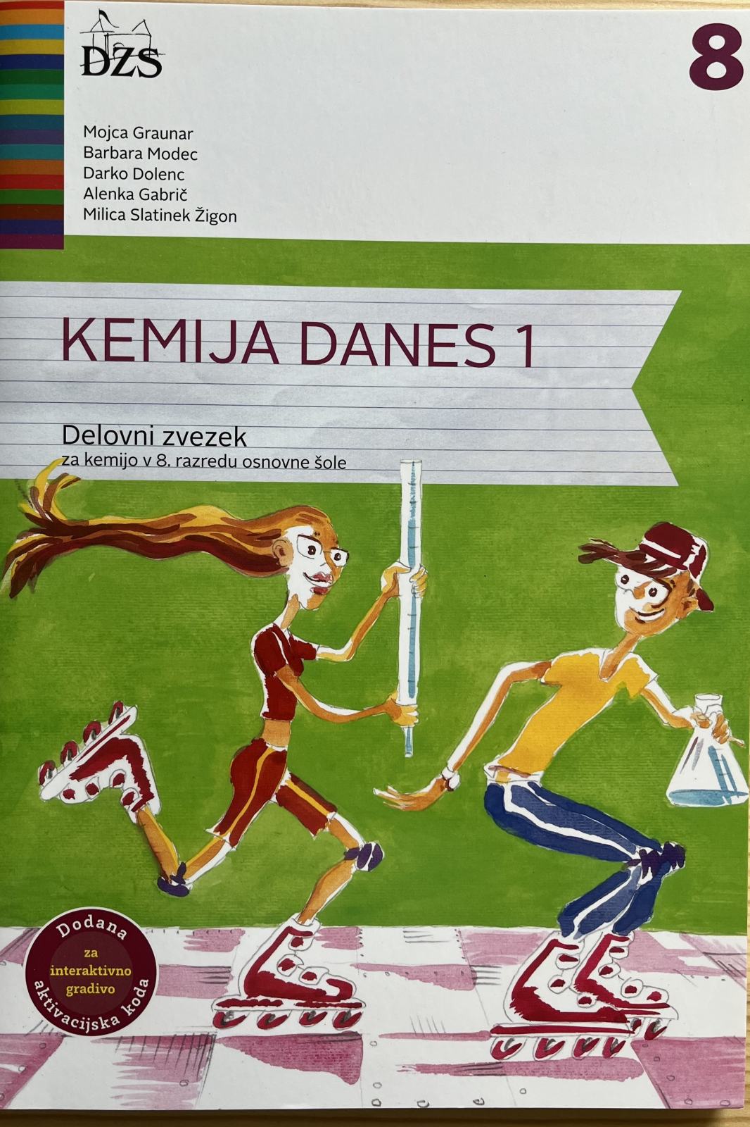 Kemija danes 1 - delovni zvezek za kemijo v 8. razredu