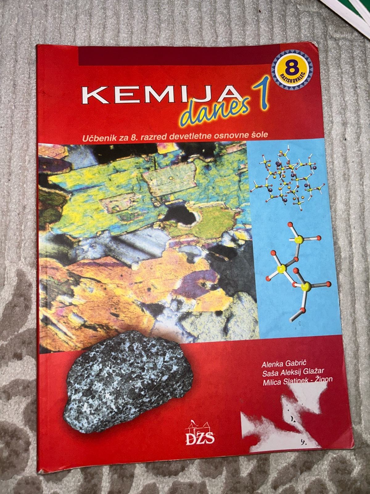 Kemija danes 1 - učbenik za 8 razred osnovne šole