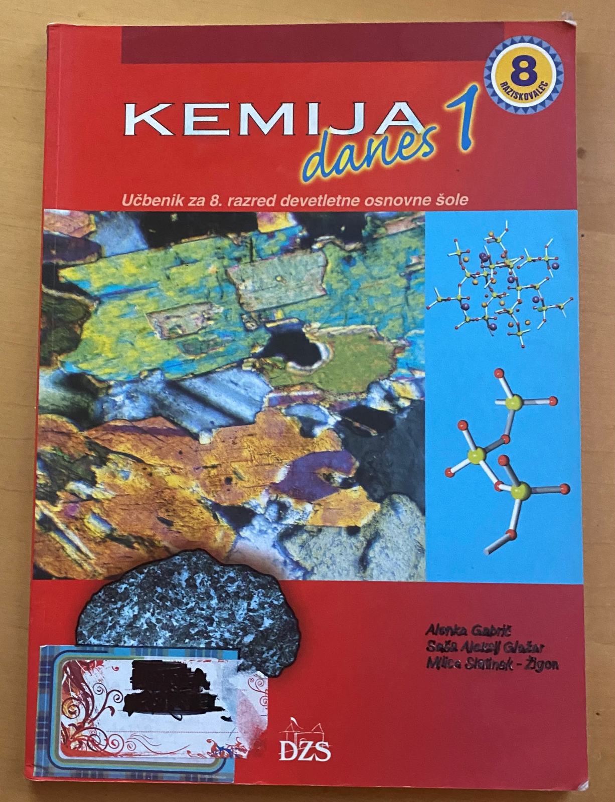 Kemija danes 1 učbenik