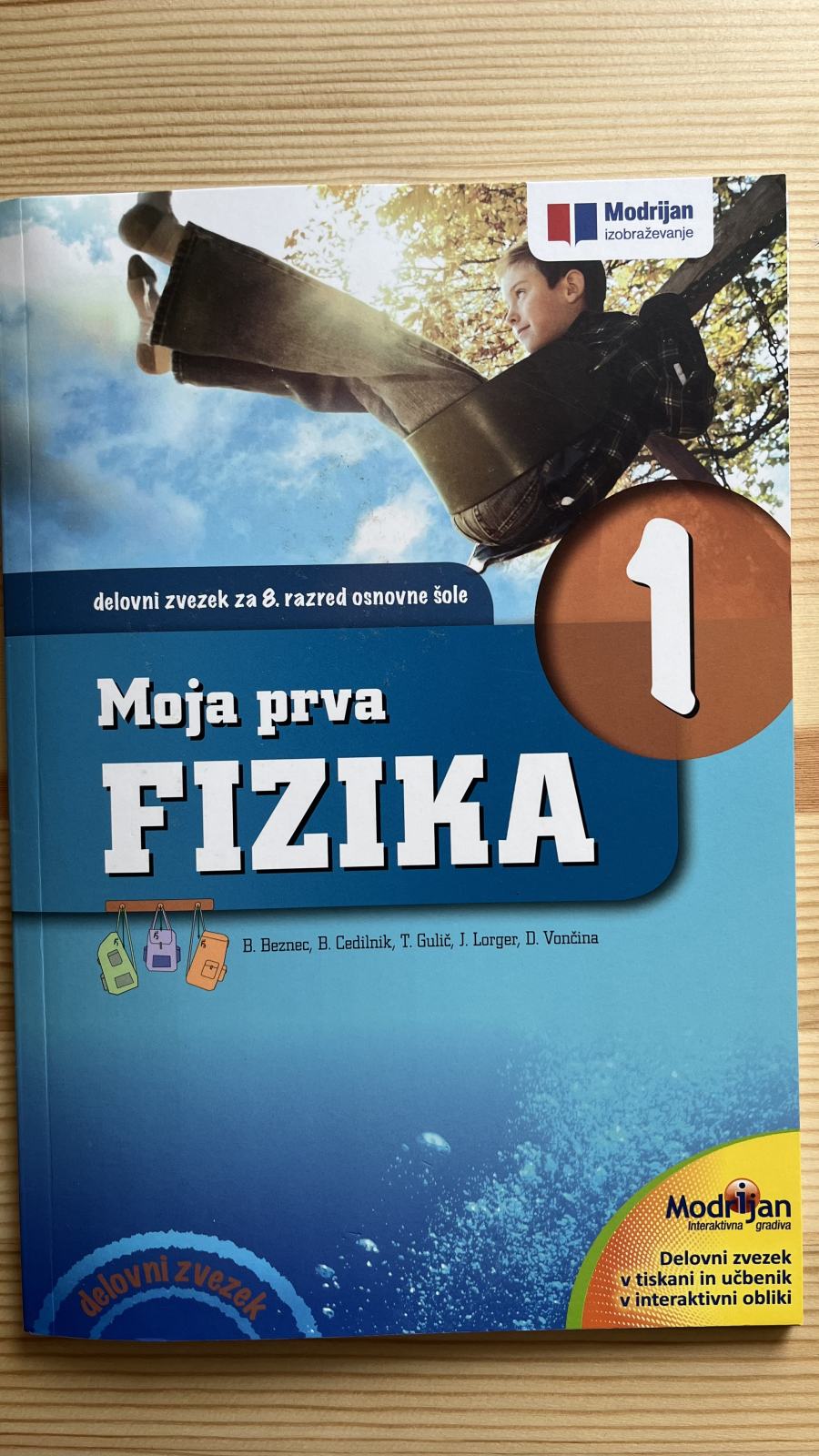 Moja prva Fizika 1 - delovni zvezek za 8. razred